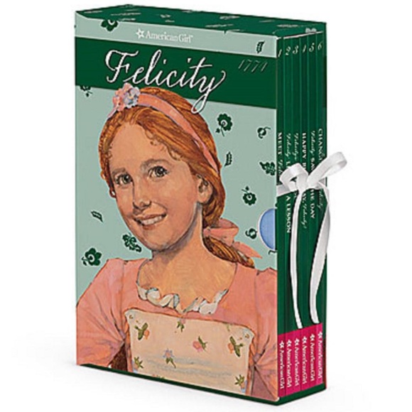 American Girl | Other | Item The Original American Girl Felicity 6 Book Boxed Set Mini Dollboard ...